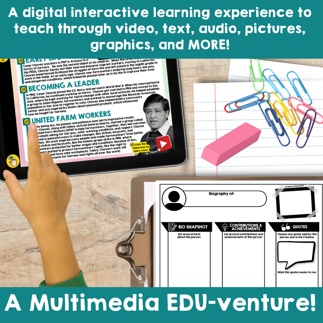 Alexandria Ocasio-Cortez Biography LINKtivity® for Kids — THE CLASSROOM ...