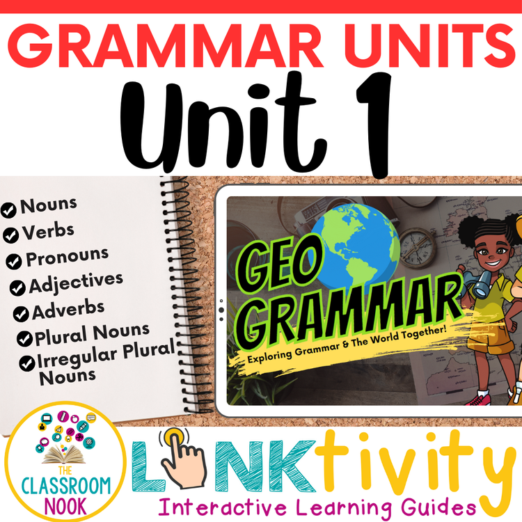 3rd Grade Grammar Activities: VERBS (LINKtivity® + Mini-Unit) — THE ...