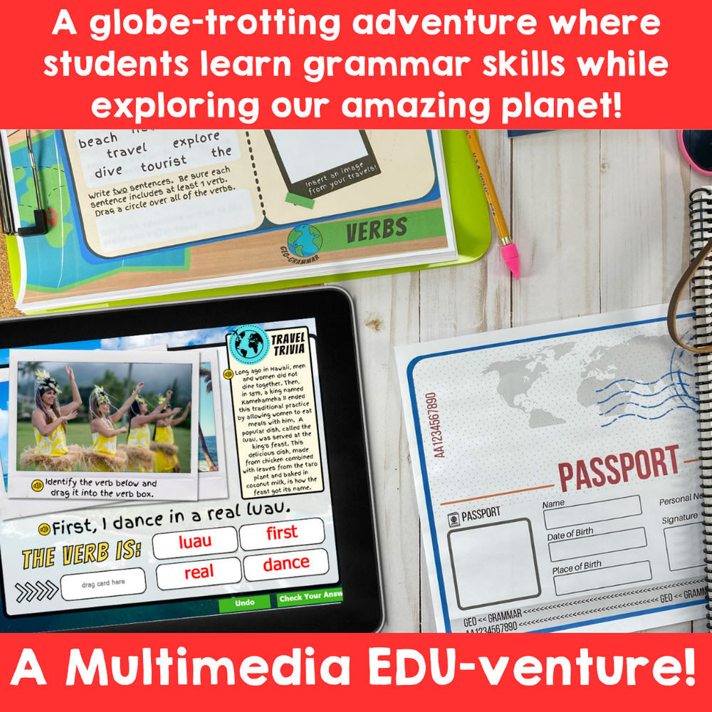 3rd Grade Grammar Activities: NOUNS (LINKtivity® + Mini-Unit) — THE ...