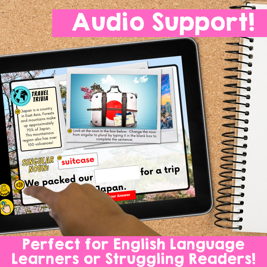 3rd Grade Grammar Activities: VERBS (LINKtivity® + Mini-Unit) — THE ...