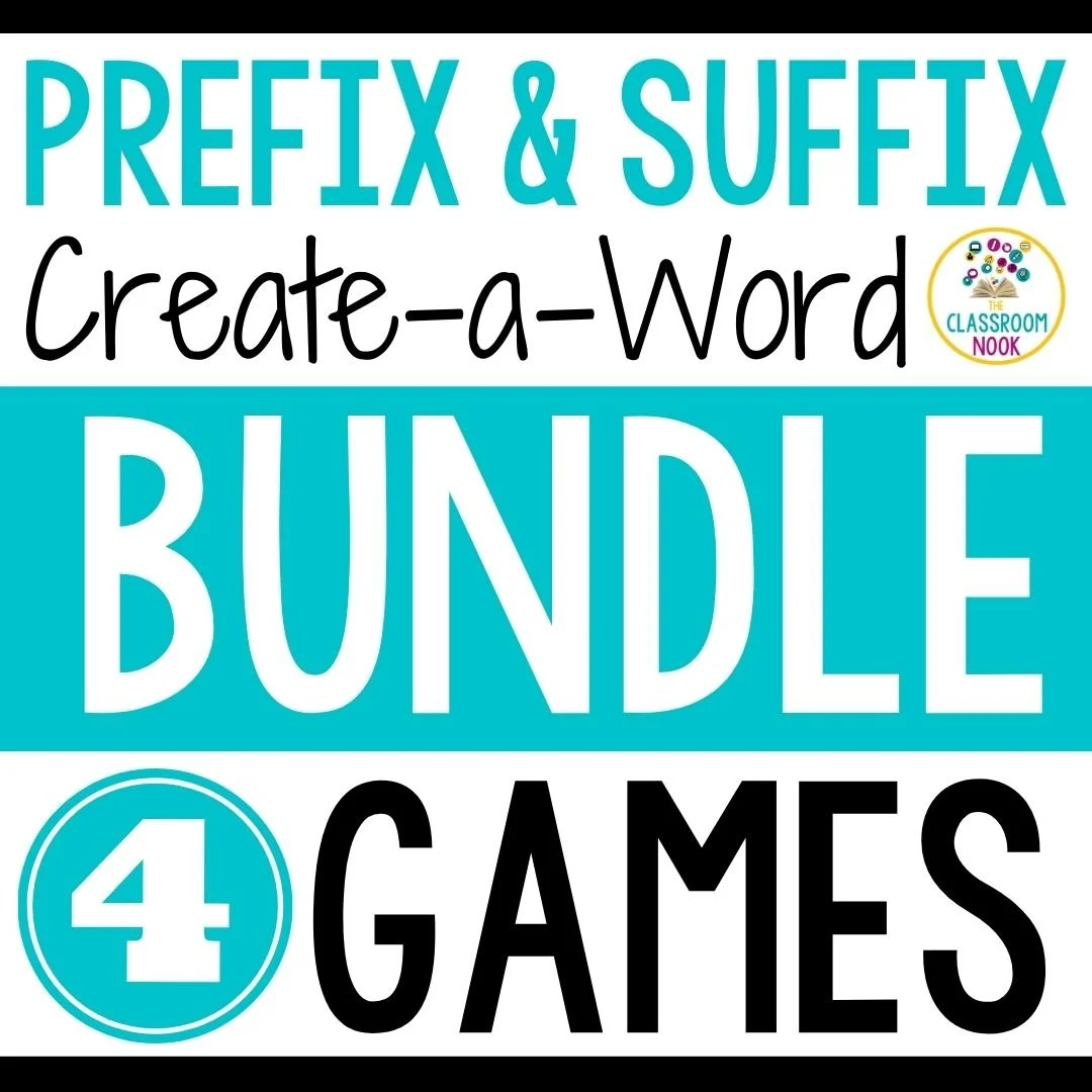 Suffix Literacy Center (-ment, -able, -ion) Vocabulary and Word Work ...