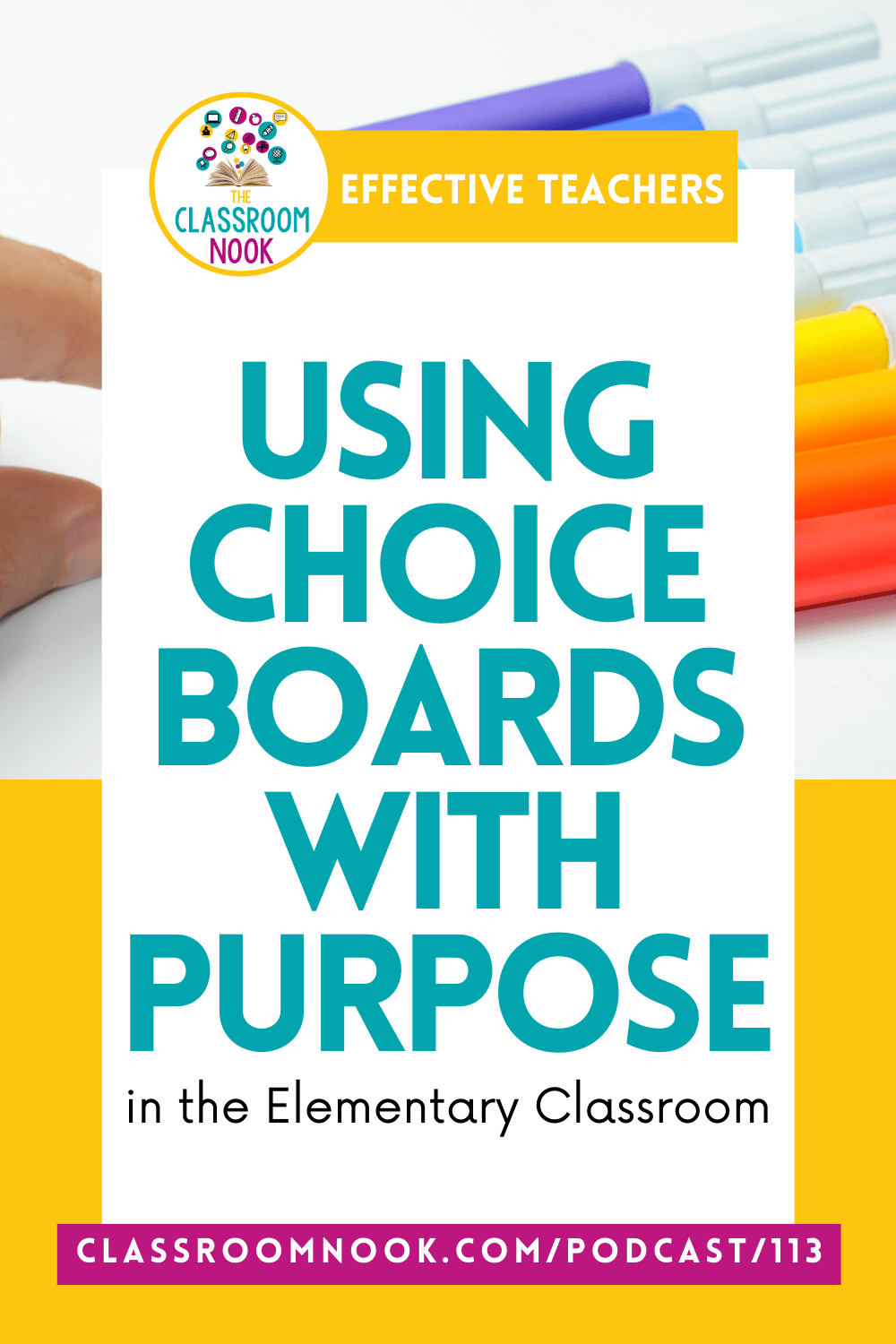 Using Choice Boards in the Elementary Classroom With Purpose! — THE ...