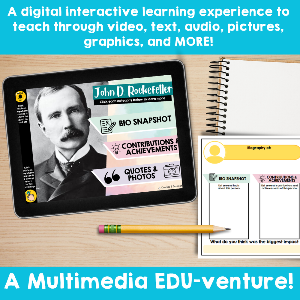 Michelle Obama LINKtivity Biography for Kids — THE CLASSROOM NOOK