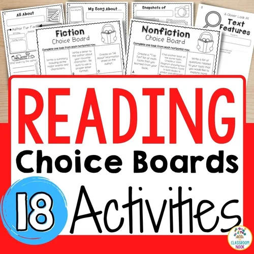 Giving Students More Choice in the Classroom — THE CLASSROOM NOOK