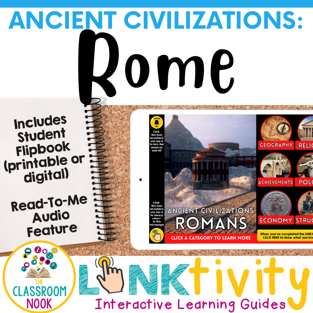 GALLERY: Ancient Civilization LINKtivities — THE CLASSROOM NOOK