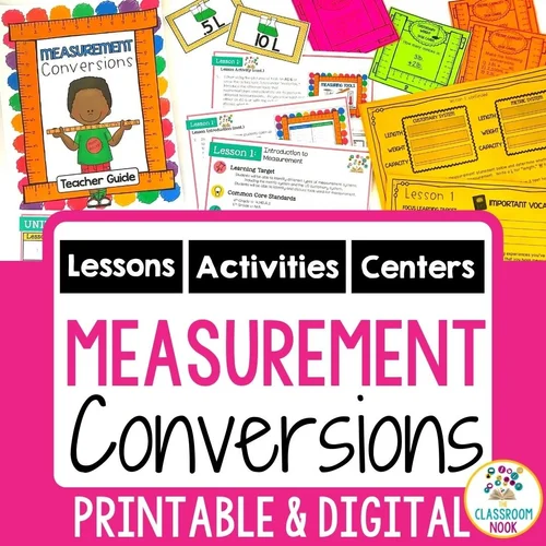 Interactive Ways to Teach Measurement and Measurement Conversions — THE ...