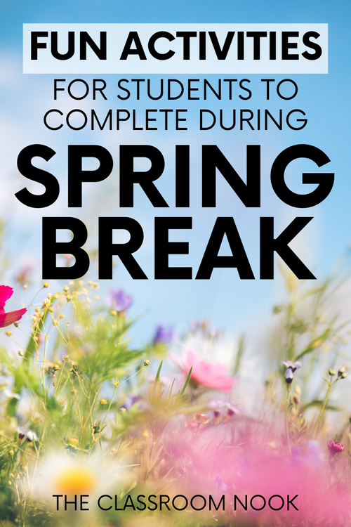 7 FUN Things Students Will Actually WANT to Do at Home During Spring ...