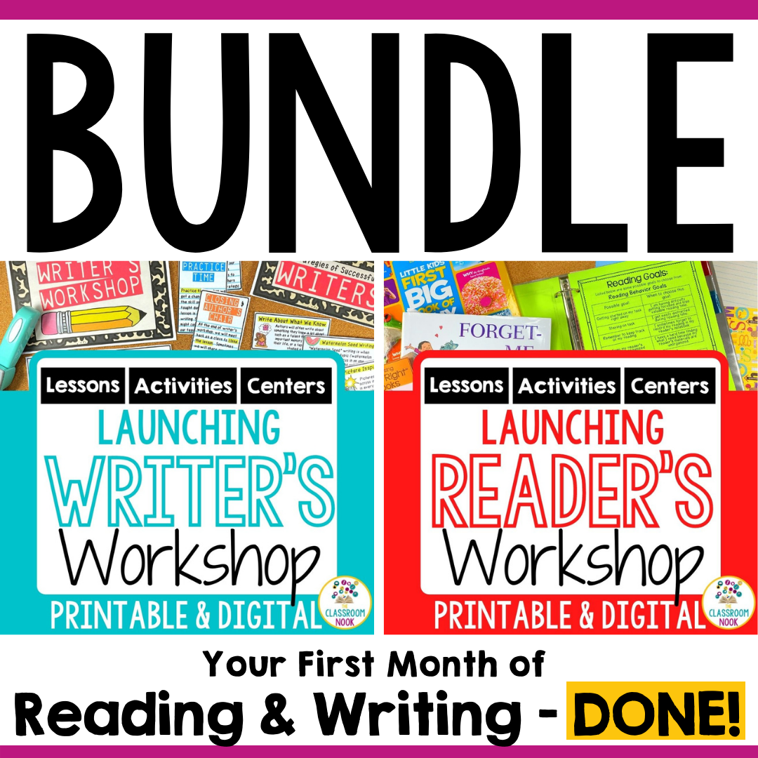 Launching Writer's Workshop - Lessons, Activities for Upper Elementary ...