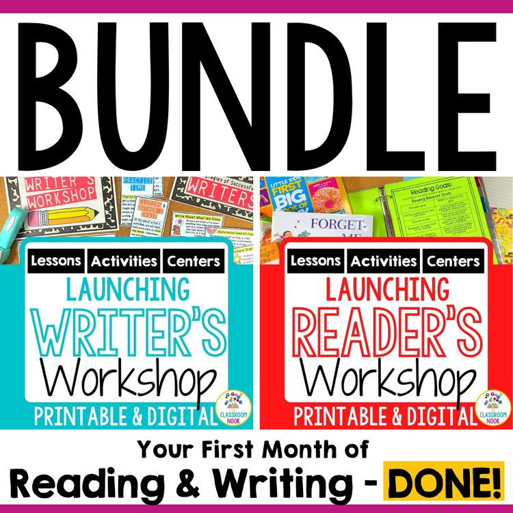 Launching Writer's Workshop - Lessons, Activities for Upper Elementary ...