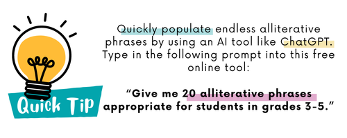From A to Z: Alliteration Made Easy (Step-by-Step Teaching Strategies ...