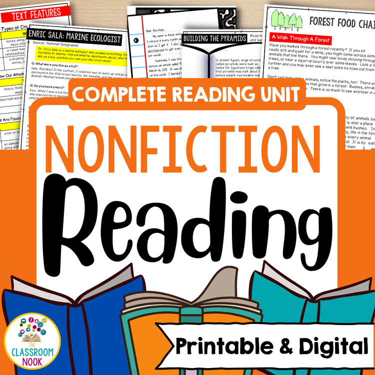 Teaching Nonfiction: 5 Must-Try Ideas for the Elementary Classroom ...