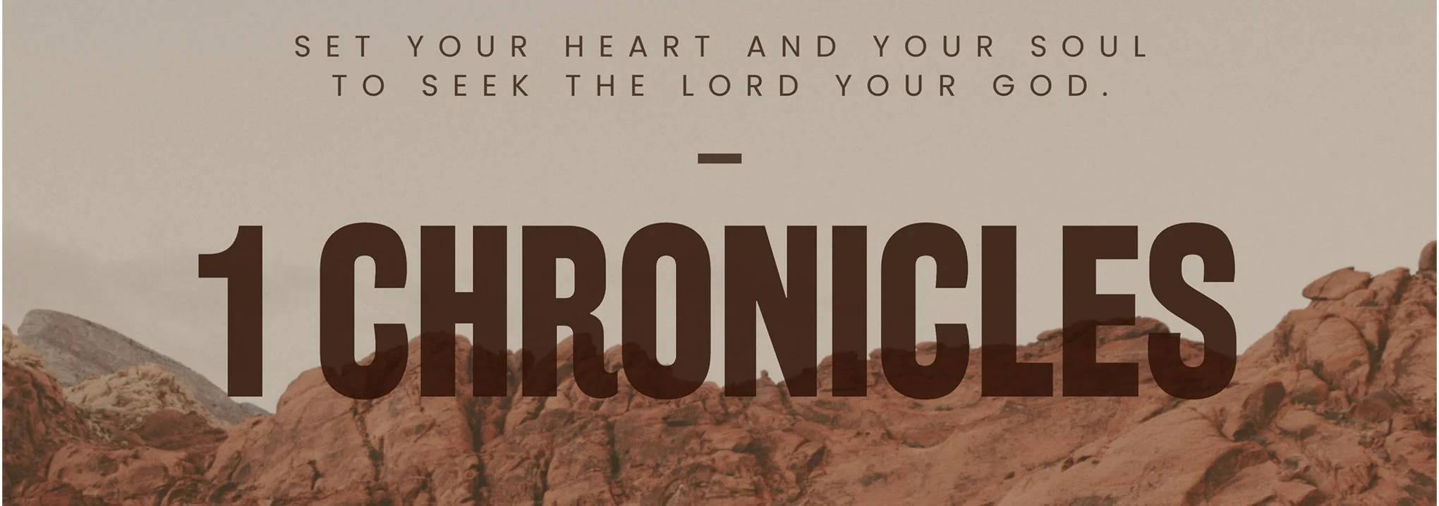 1 Chronicles — Growing Christians Ministries