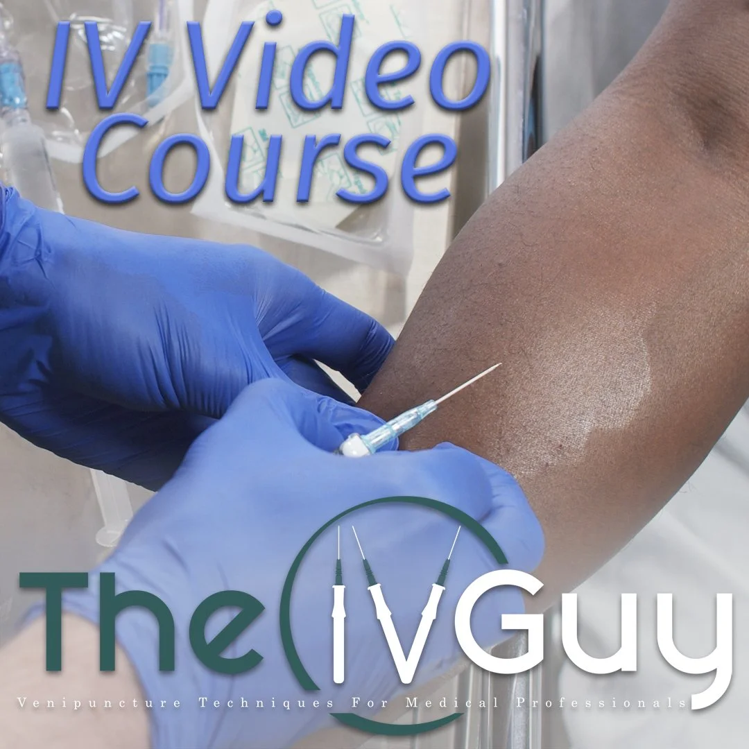 Video Courses - How to Start an IV or draw blood for Nurses and Nursing ...