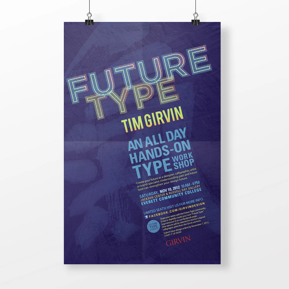 Tim Girvin's Future Type — Wildlife Art by Ratna Sari