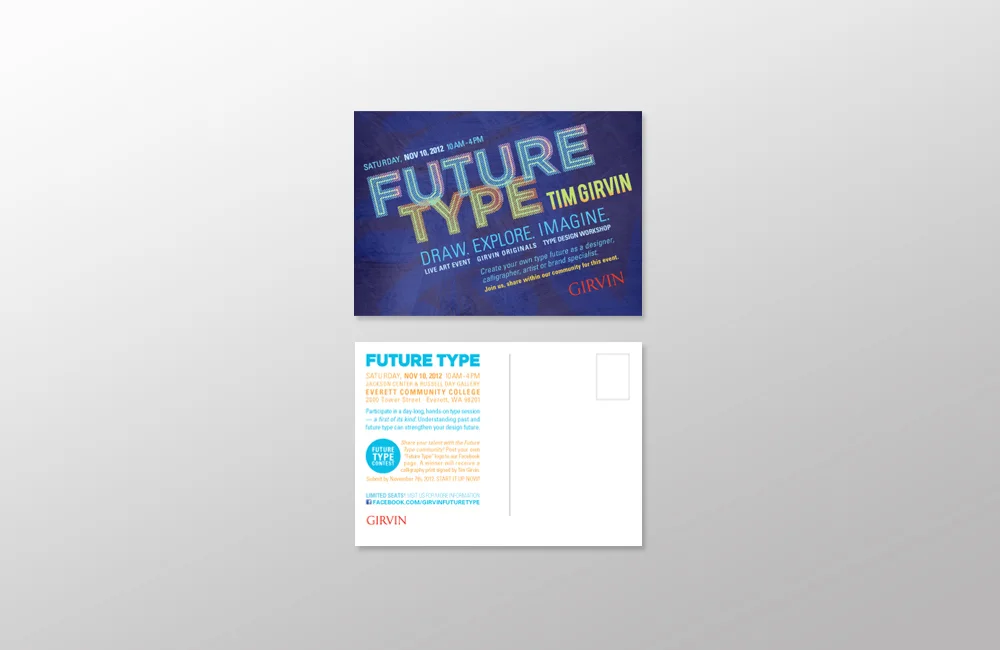 Tim Girvin's Future Type — Wildlife Art by Ratna Sari