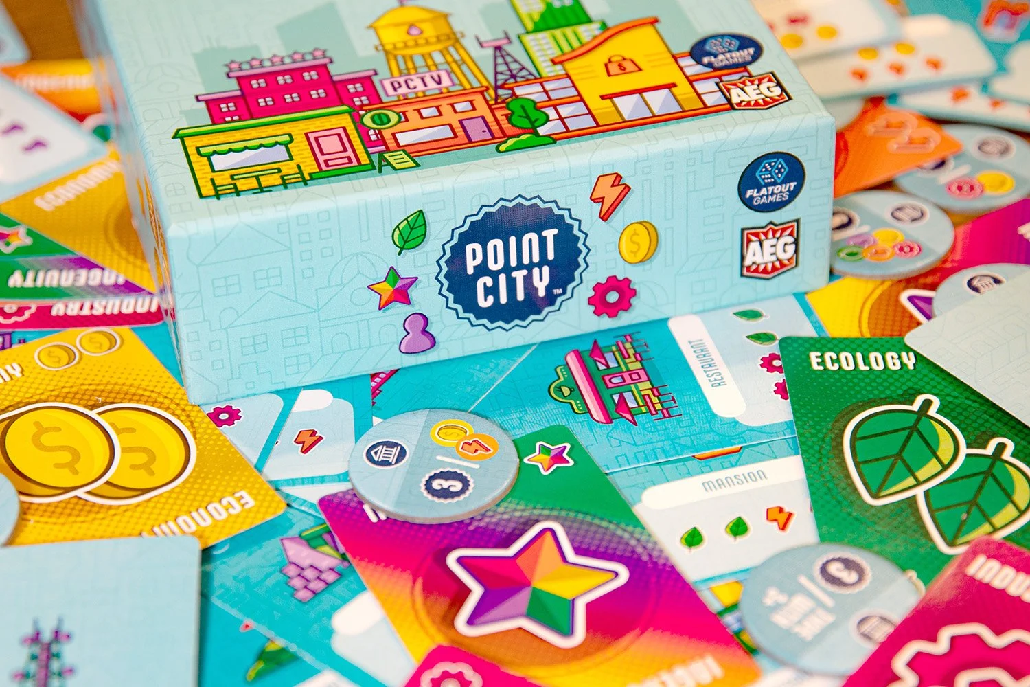 POINT CITY AND DEEP DIVE - RETAILER LANDING — FLATOUT GAMES