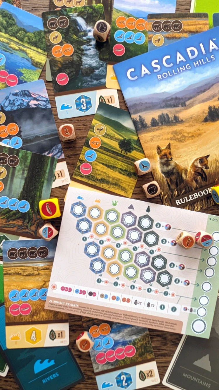 CASCADIA-ROLLING-PREORDER — FLATOUT GAMES