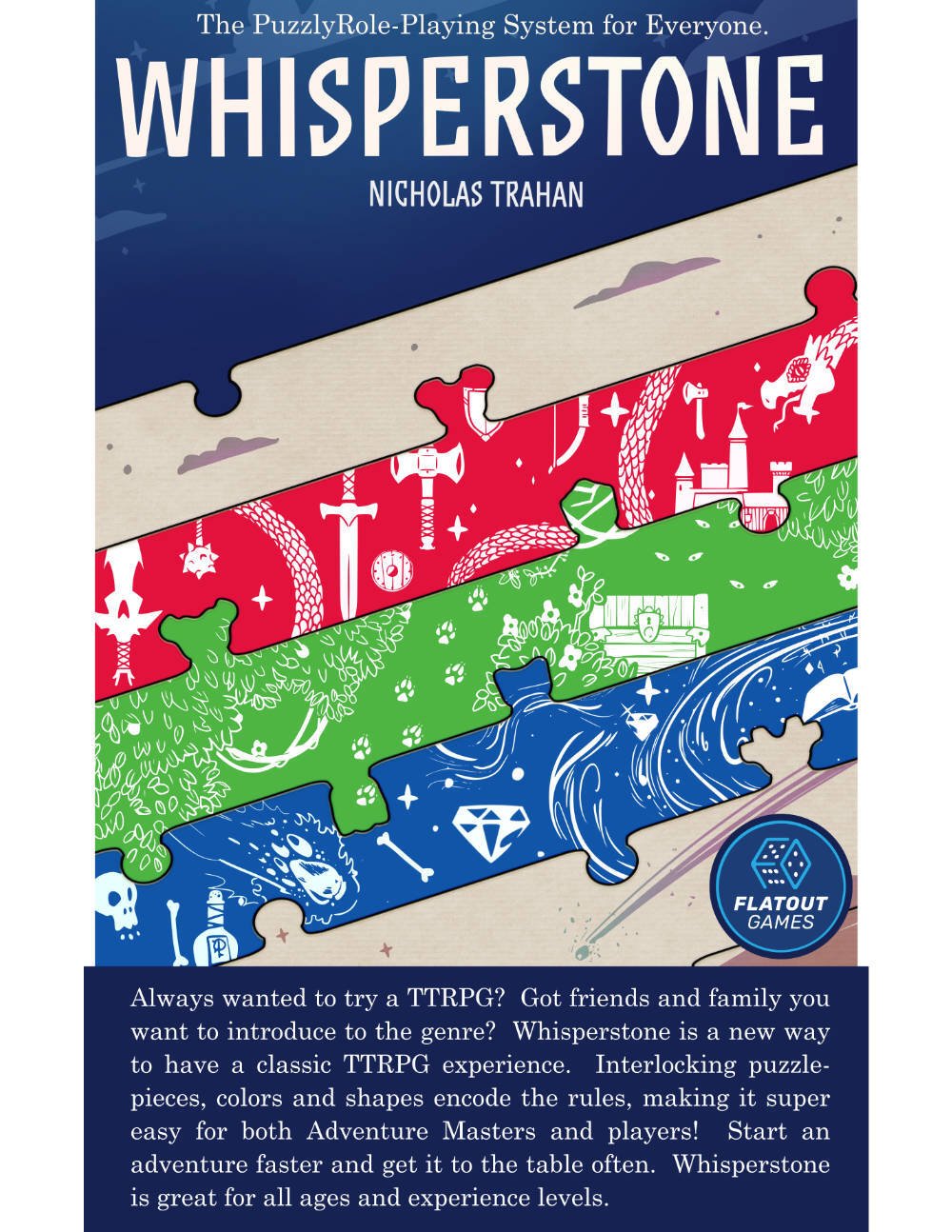 WHISPERSTONE SIGNUP — FLATOUT GAMES