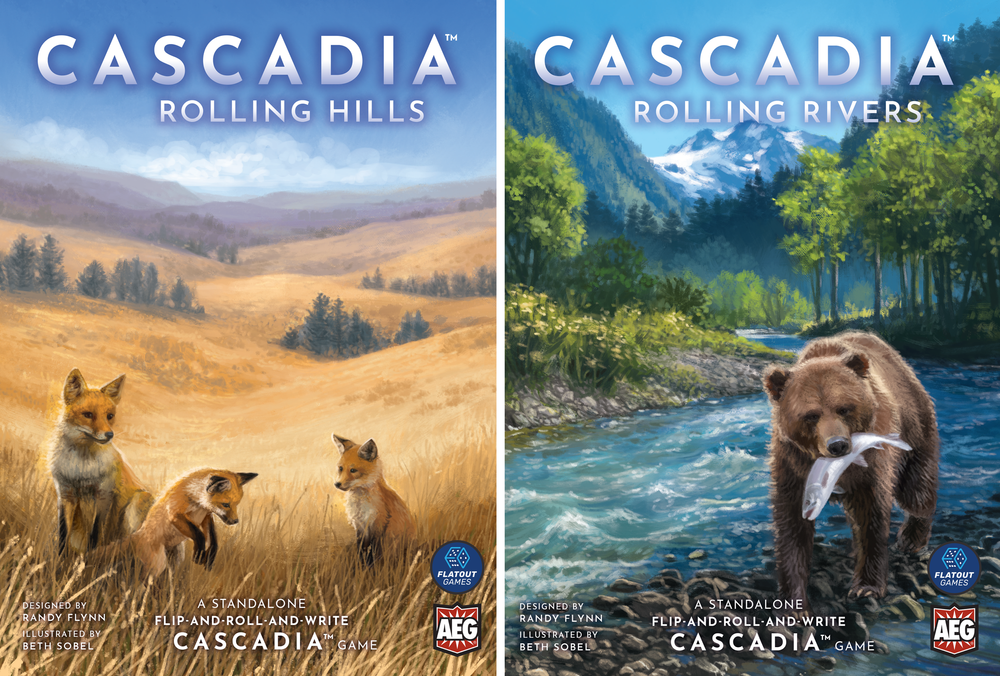 CASCADIA: ROLLING - RETAILER LANDING — FLATOUT GAMES