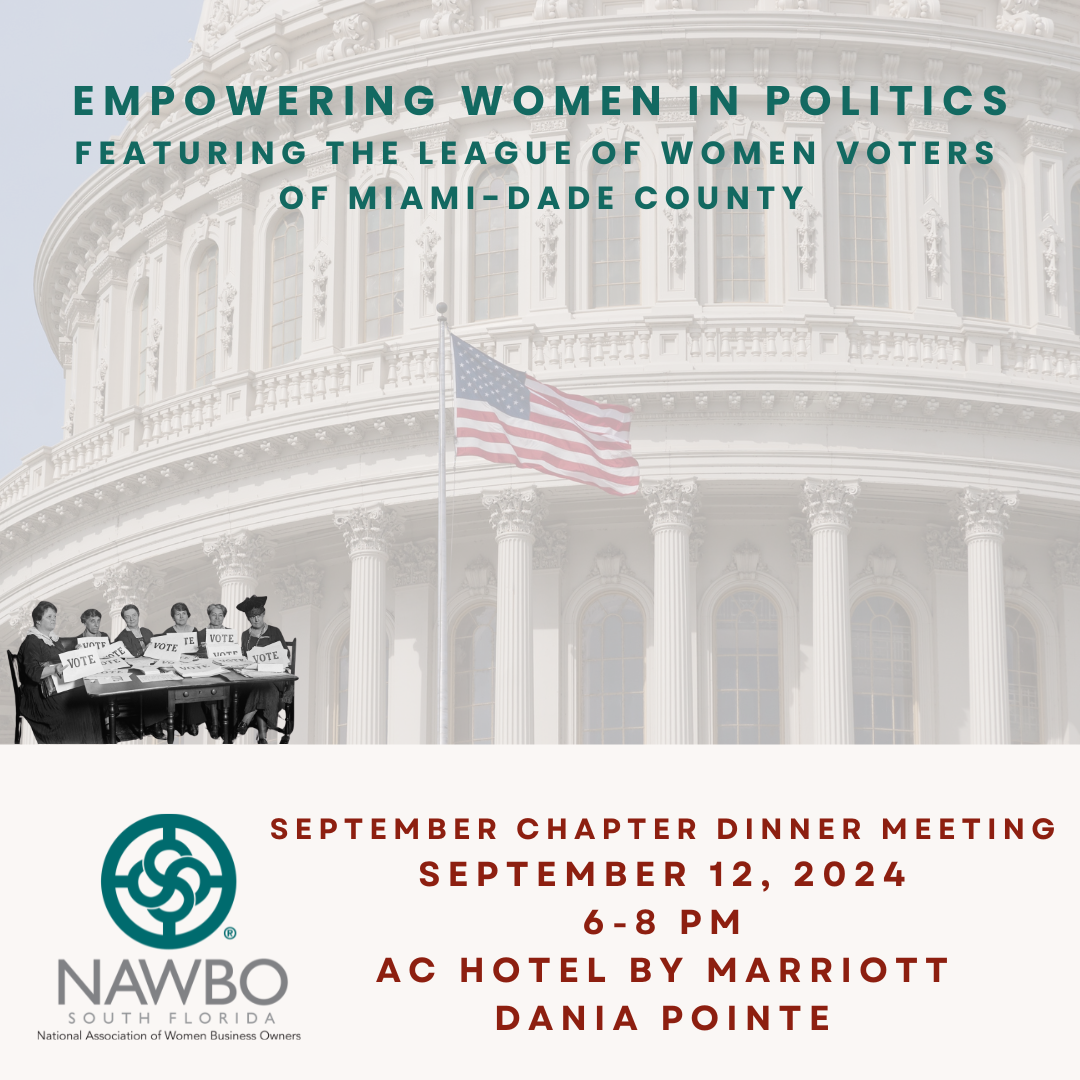 September Chapter Dinner Meeting — NAWBO South Florida