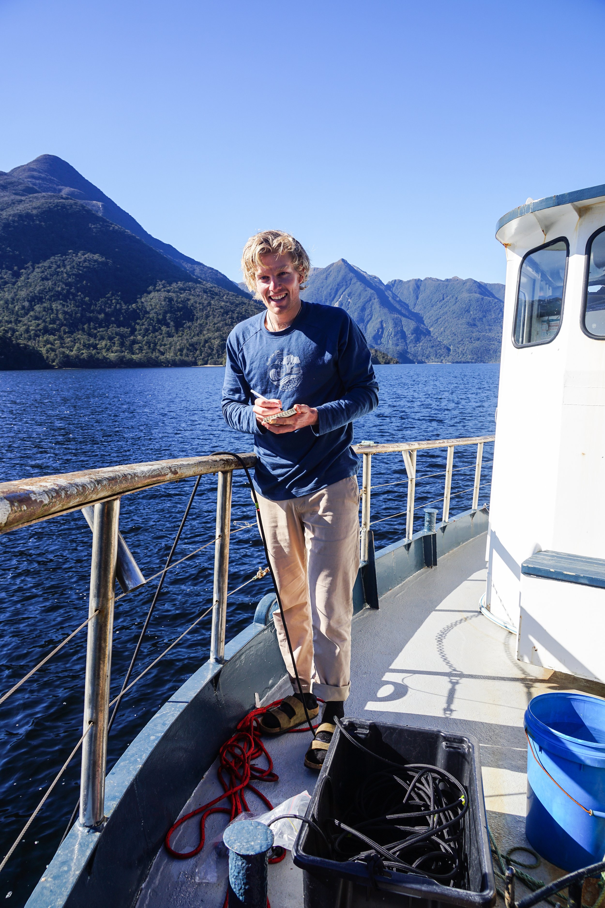 Tawaki project - Doubtful Sound — Blake hornblow