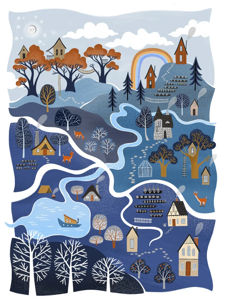Illustrated Maps — jacqui langeland