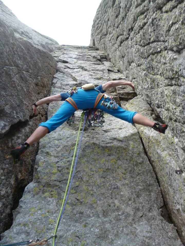 The Cassin Route on the Piz Badile by Louisa Reynolds — Women's Alpine ...