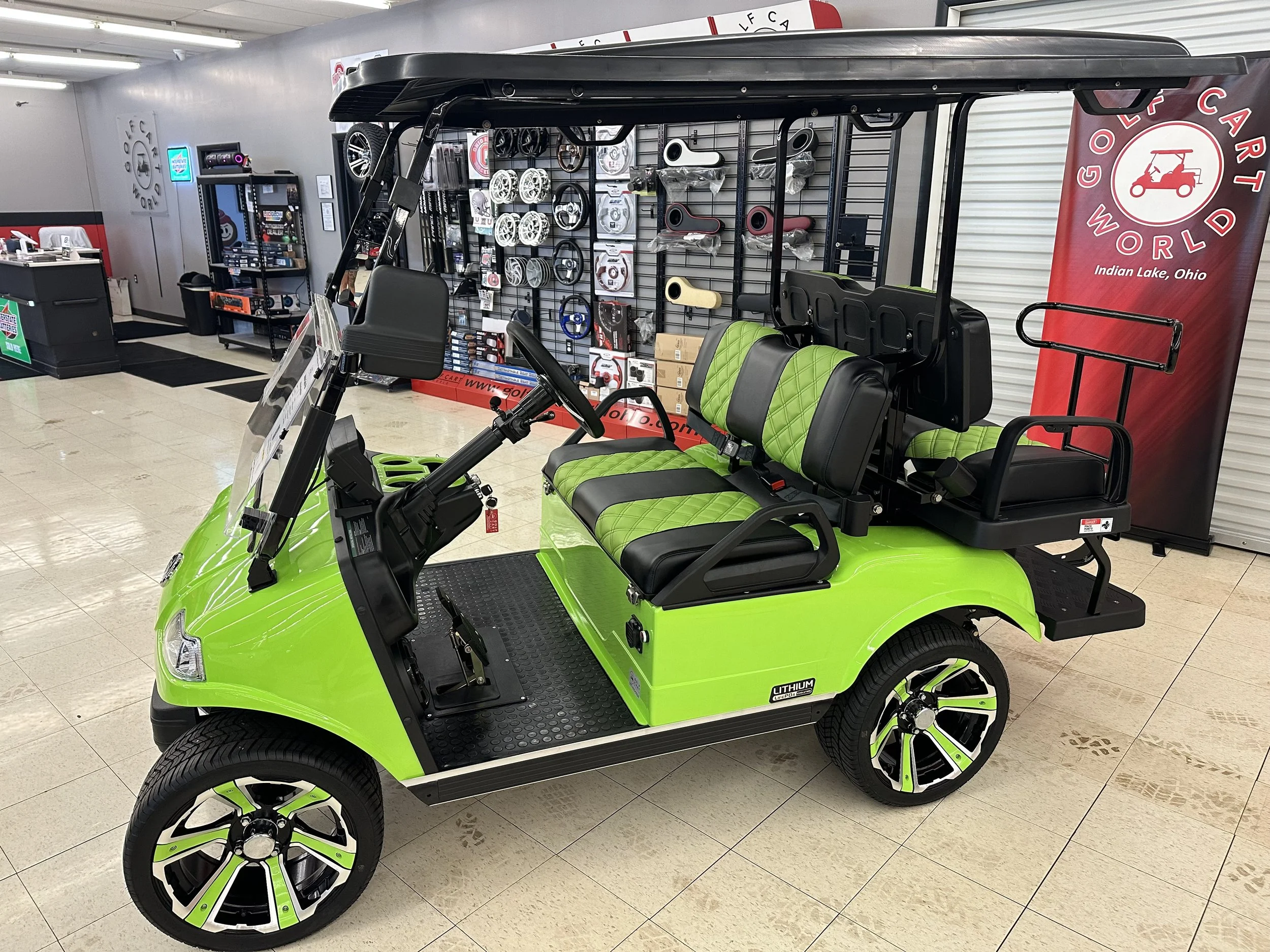 Custom Evolution Golf Cart — Golf Cart World