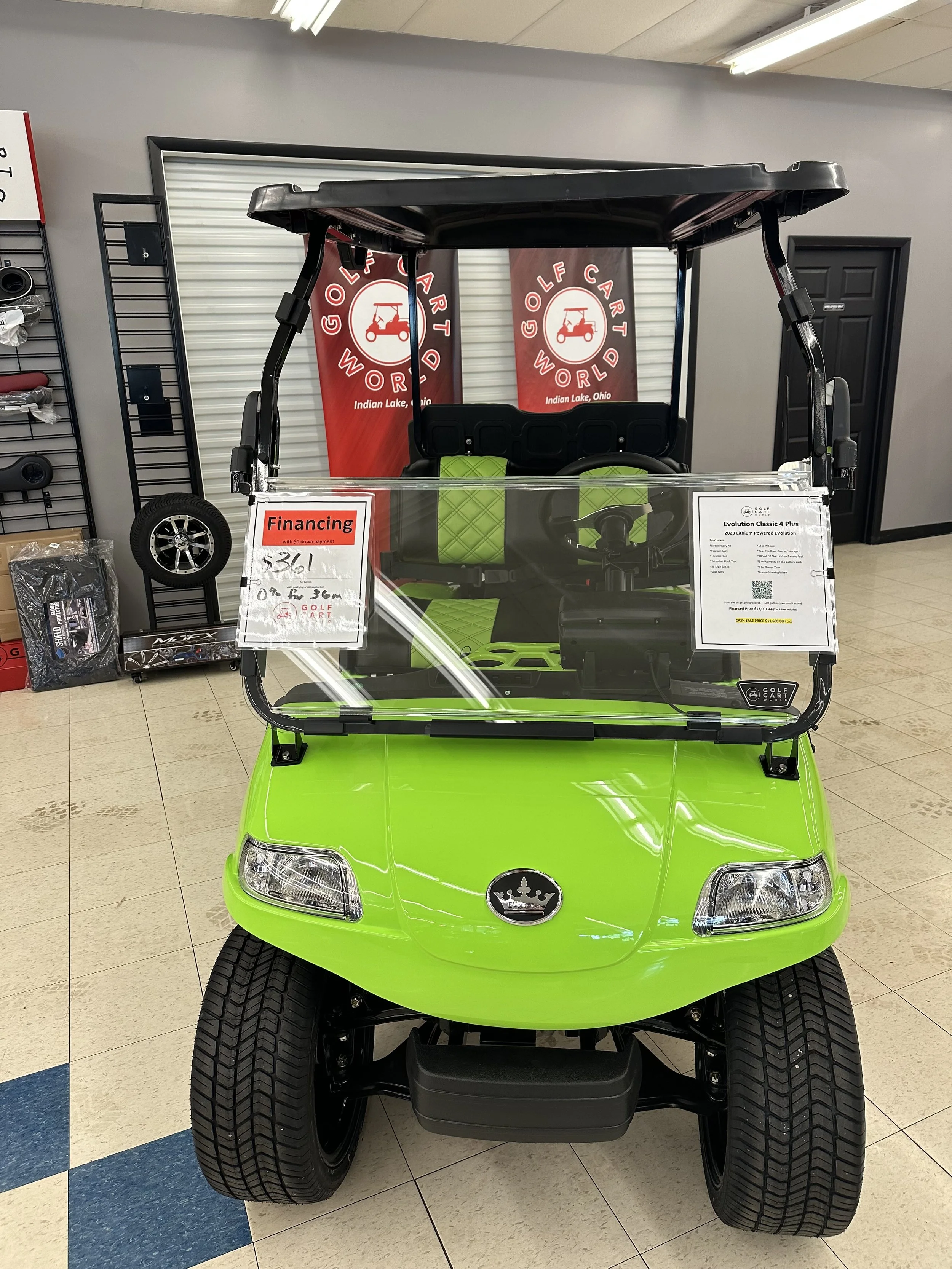 Custom Evolution Golf Cart — Golf Cart World