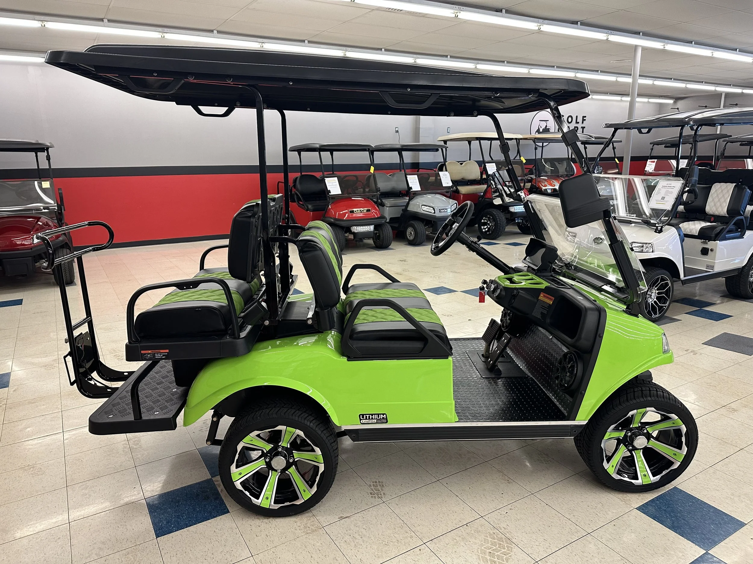 Custom Evolution Golf Cart — Golf Cart World