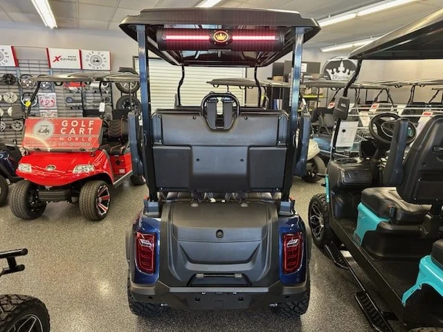 2024 Evolution D5 Maverick Lithium Mediterranean Blue — Golf Cart World