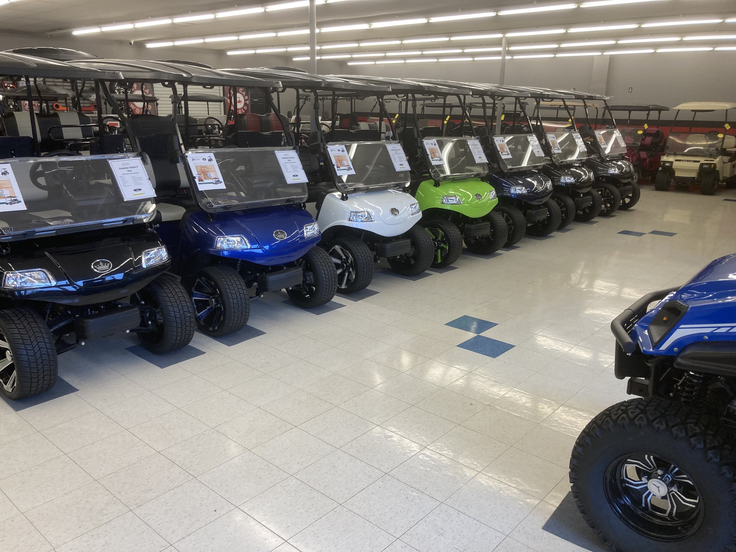 Online Showroom — Golf Cart World