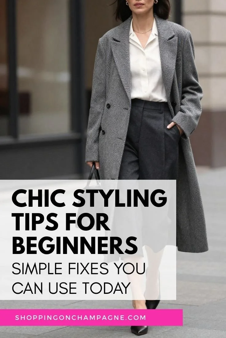 Wardrobe Styling Tips for Beginners — Shopping on Champagne