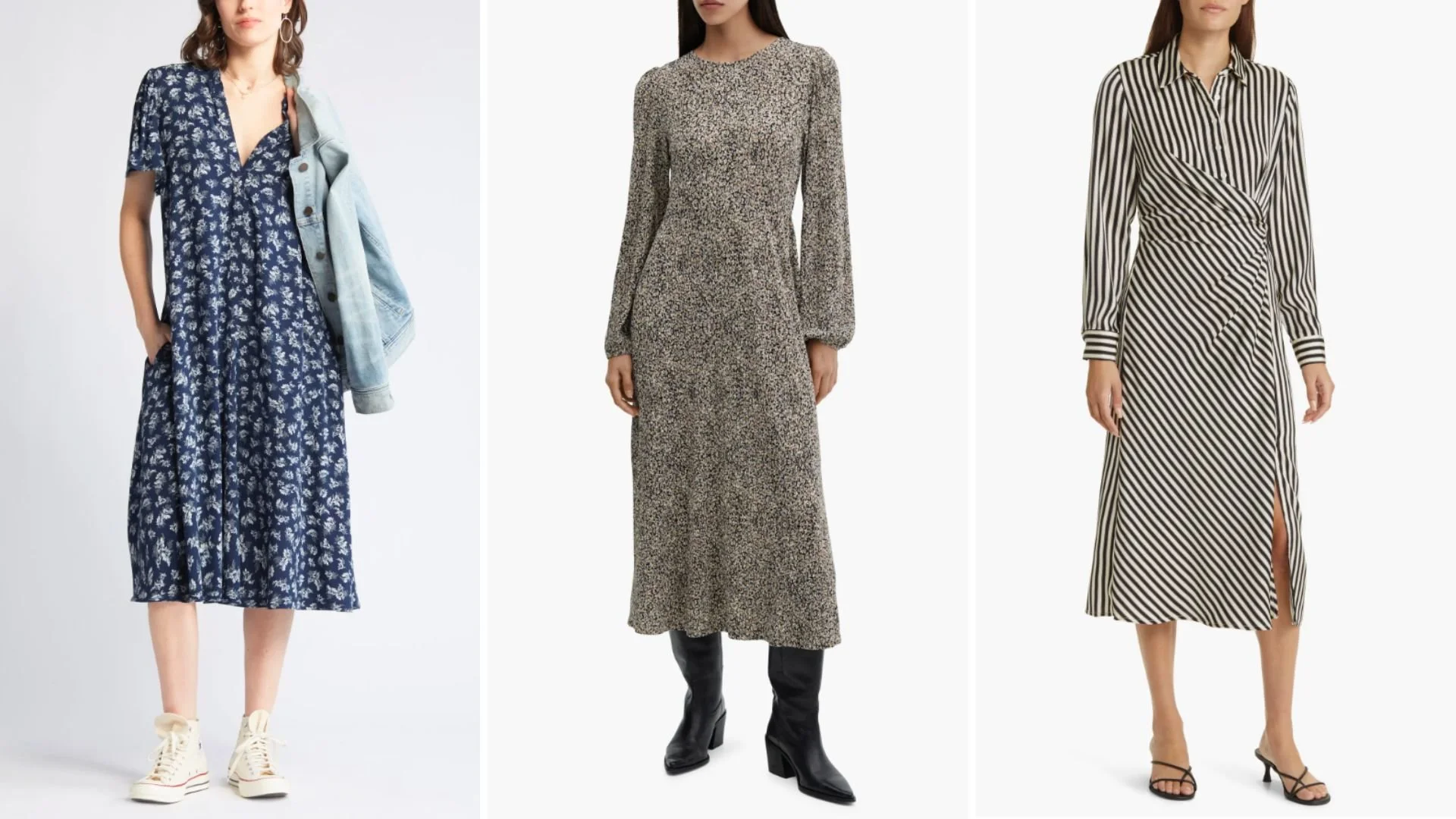 Flattering Dresses for a Big Belly — Shopping on Champagne