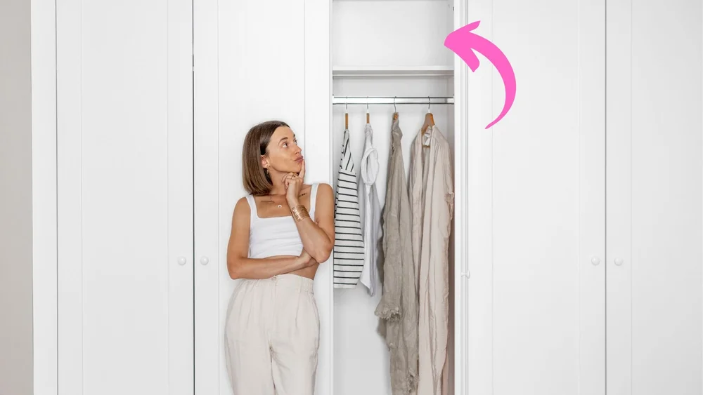 How to Maximize Space at the Top of Your Closet — Shopping on Champagne