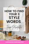 What's Your Fashion Style in 3 Words? — Shopping on Champagne