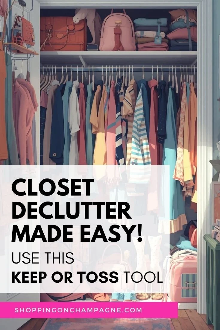 Stuck Decluttering Your Closet? Use This Checklist — Shopping on Champagne