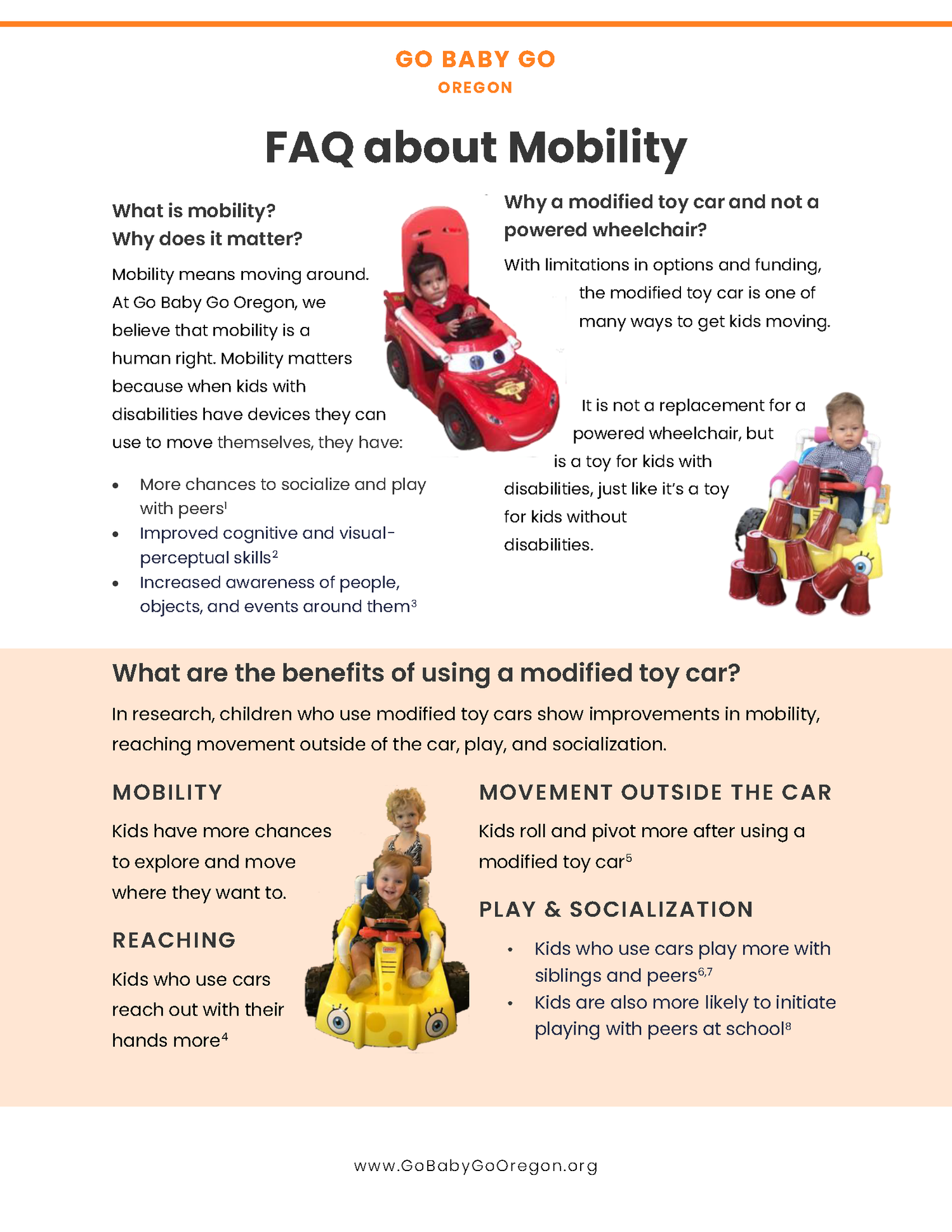 Modified Car Resources — GoBabyGo Oregon