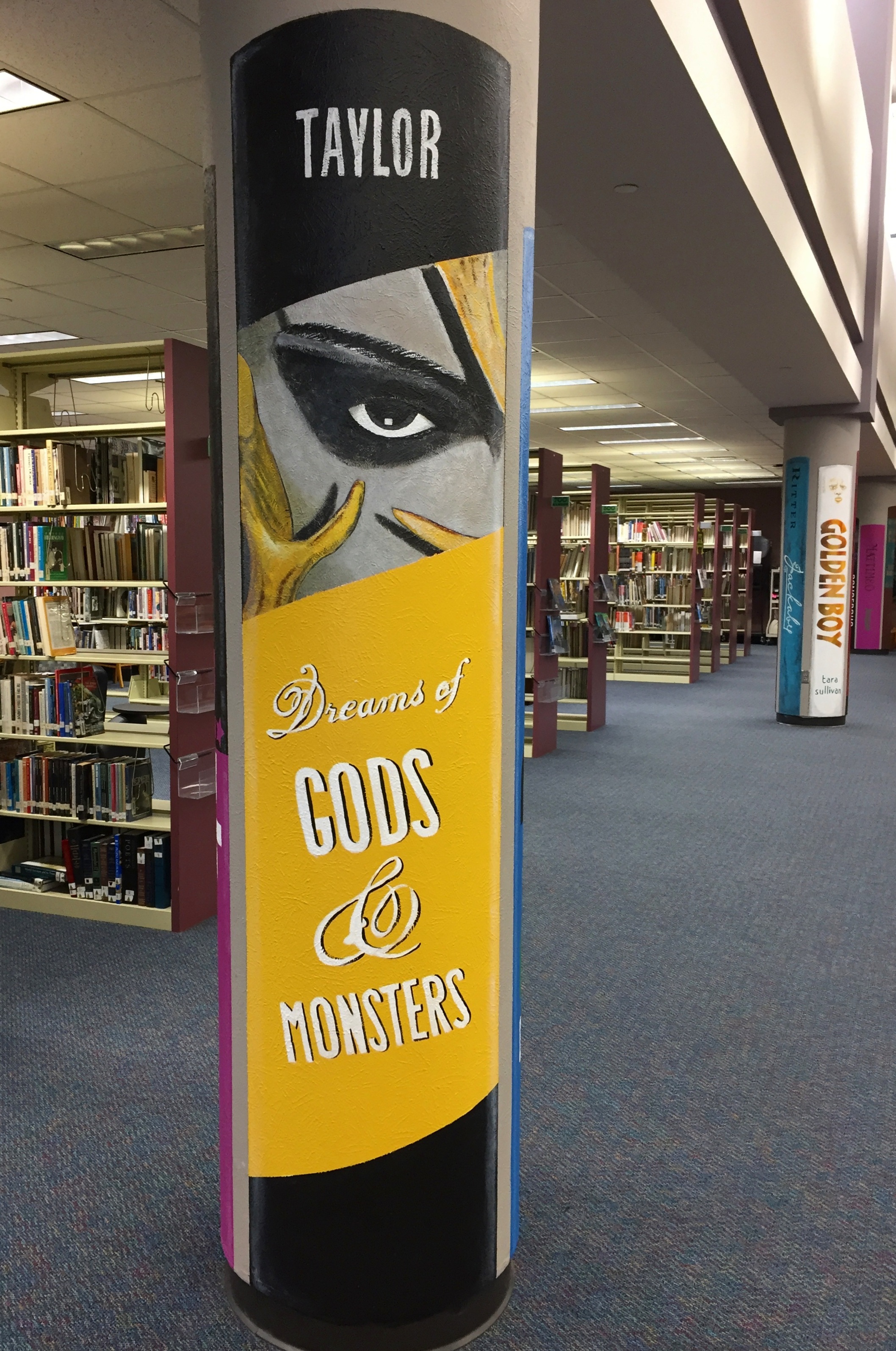 Dreams of God and Monsters Column Art — Jeff Chapman Art