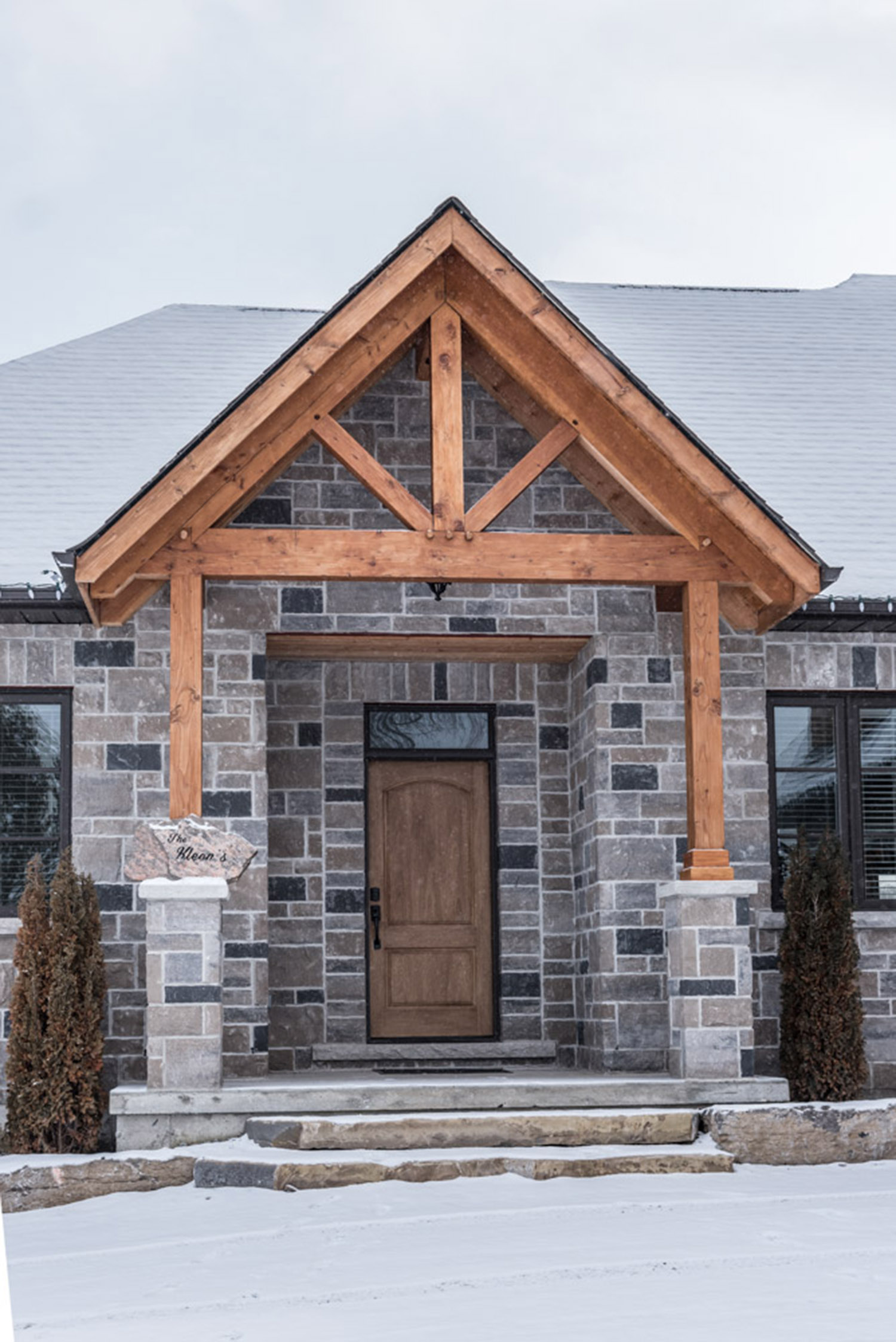 Timber Frame & Woodworking — Construct & Conserve | Custom Home Builder