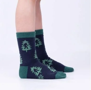 Sasquatch Campout Junior and Youth Crew Socks Three Pack — Casita ...