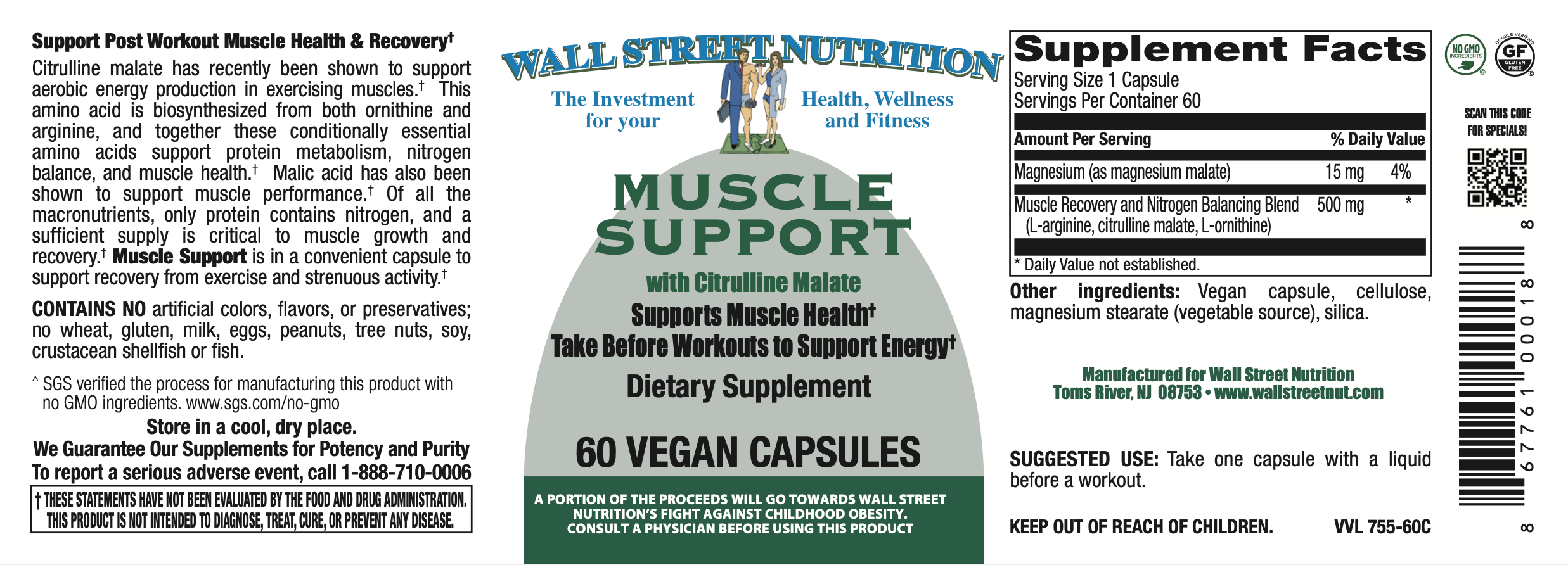 Vitamins — Wall Street Nutrition