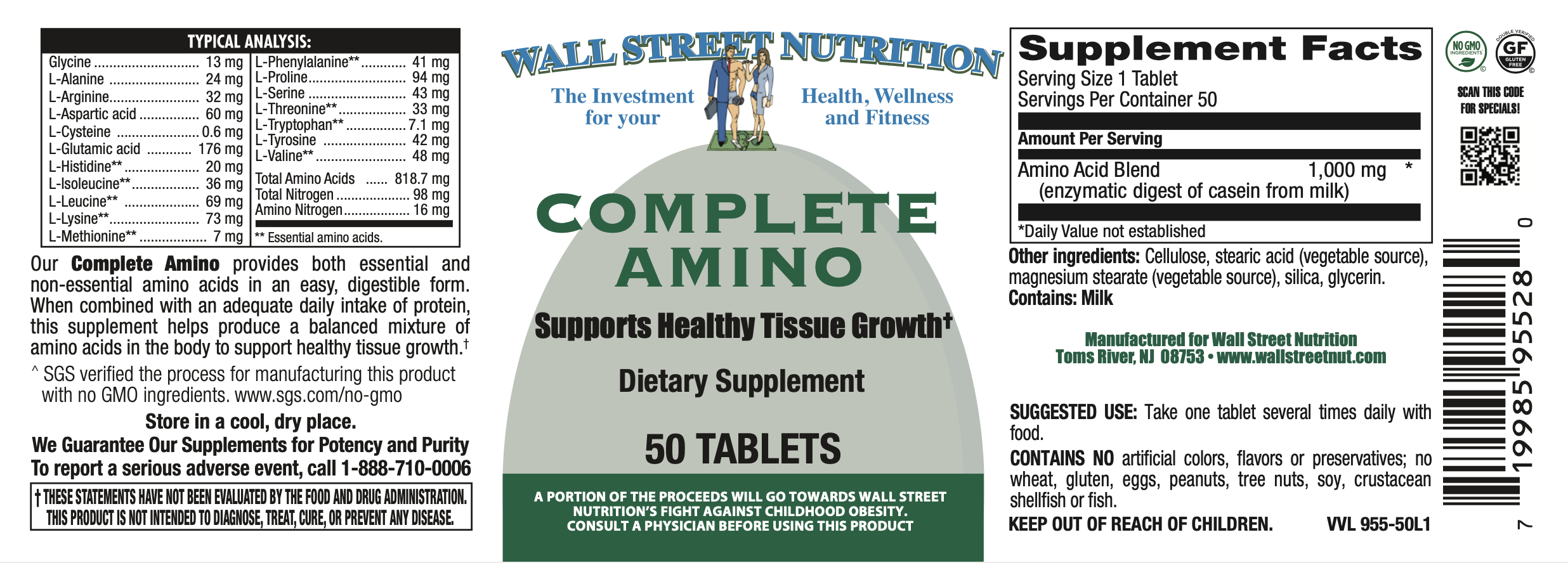 Vitamins — Wall Street Nutrition