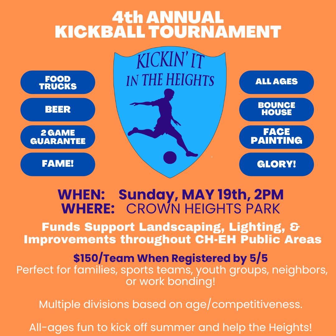 Kickball Tournament — Crown Heights - Edgemere Heights Neighborhood