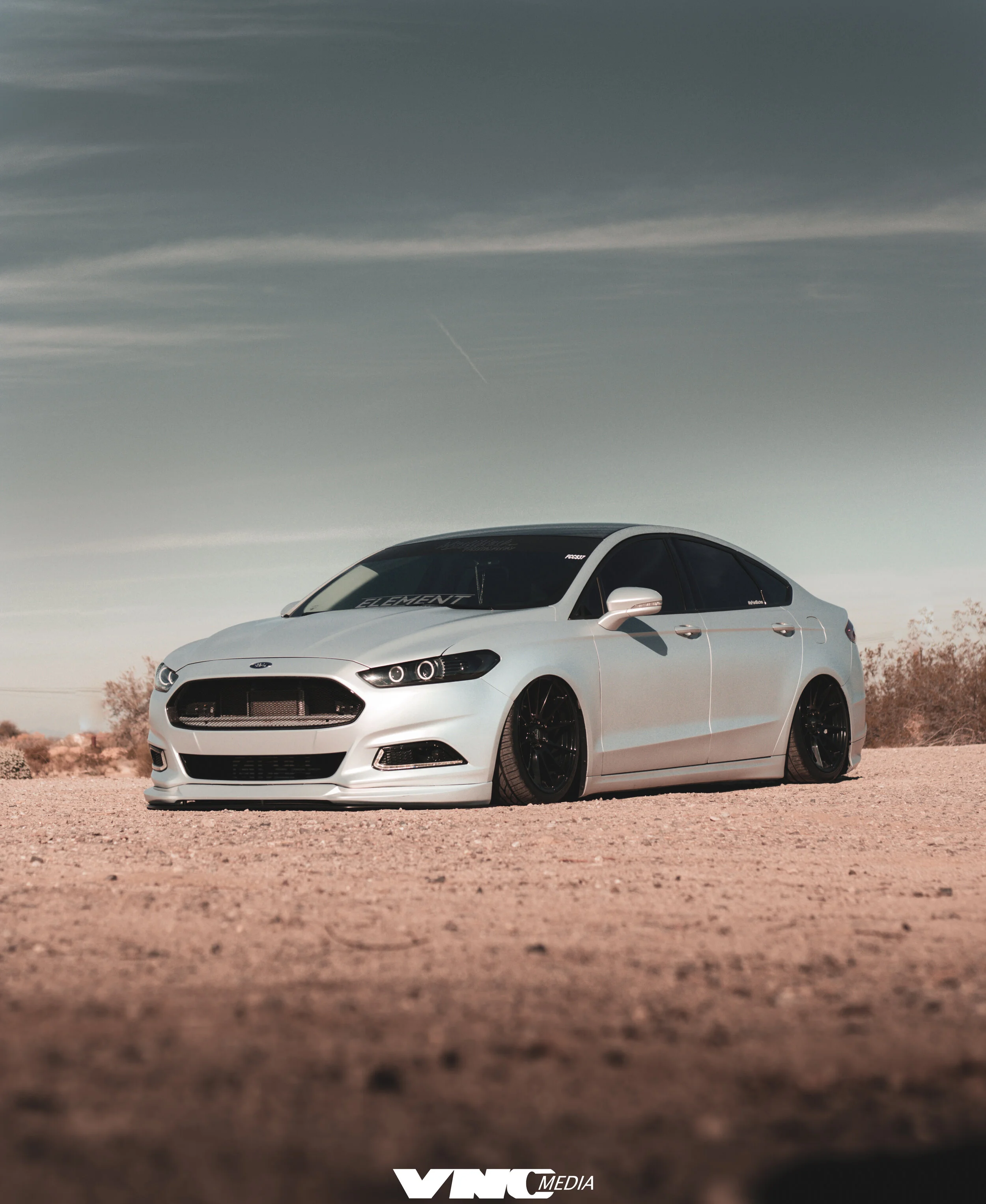 Slammed Ford Fusion