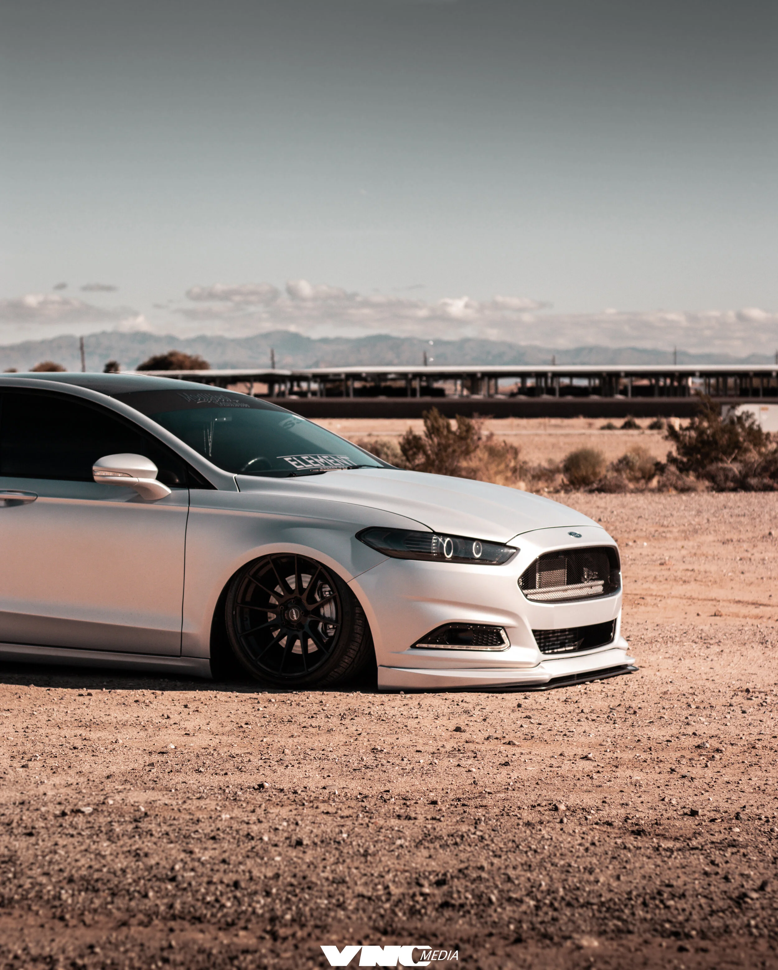 Slammed Ford Fusion