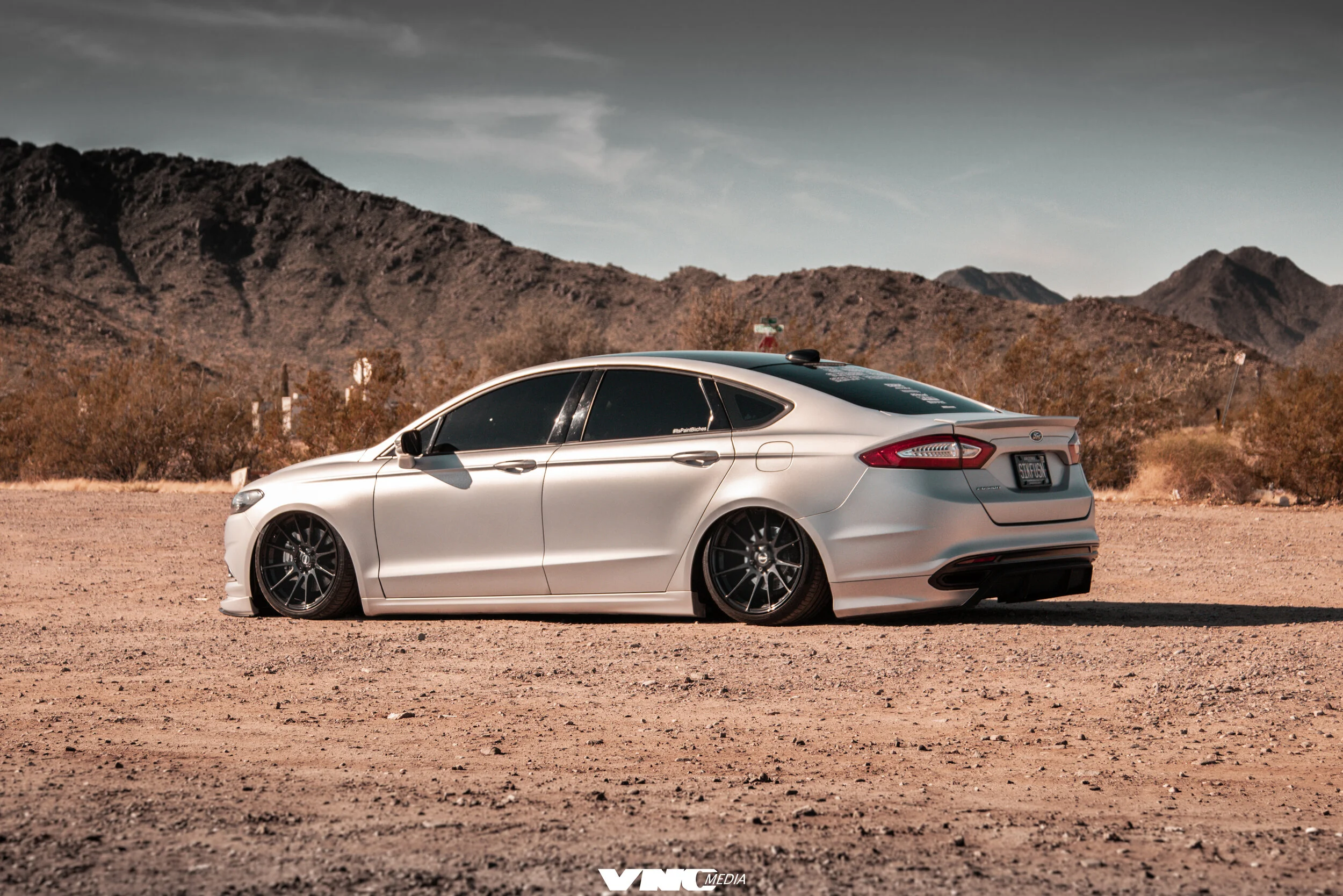 Slammed Ford Fusion