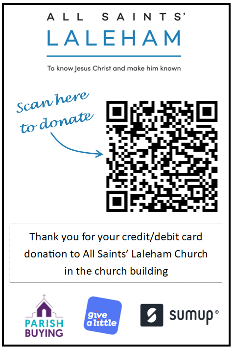 How to Give by QR Code? — All Saints' Church Laleham