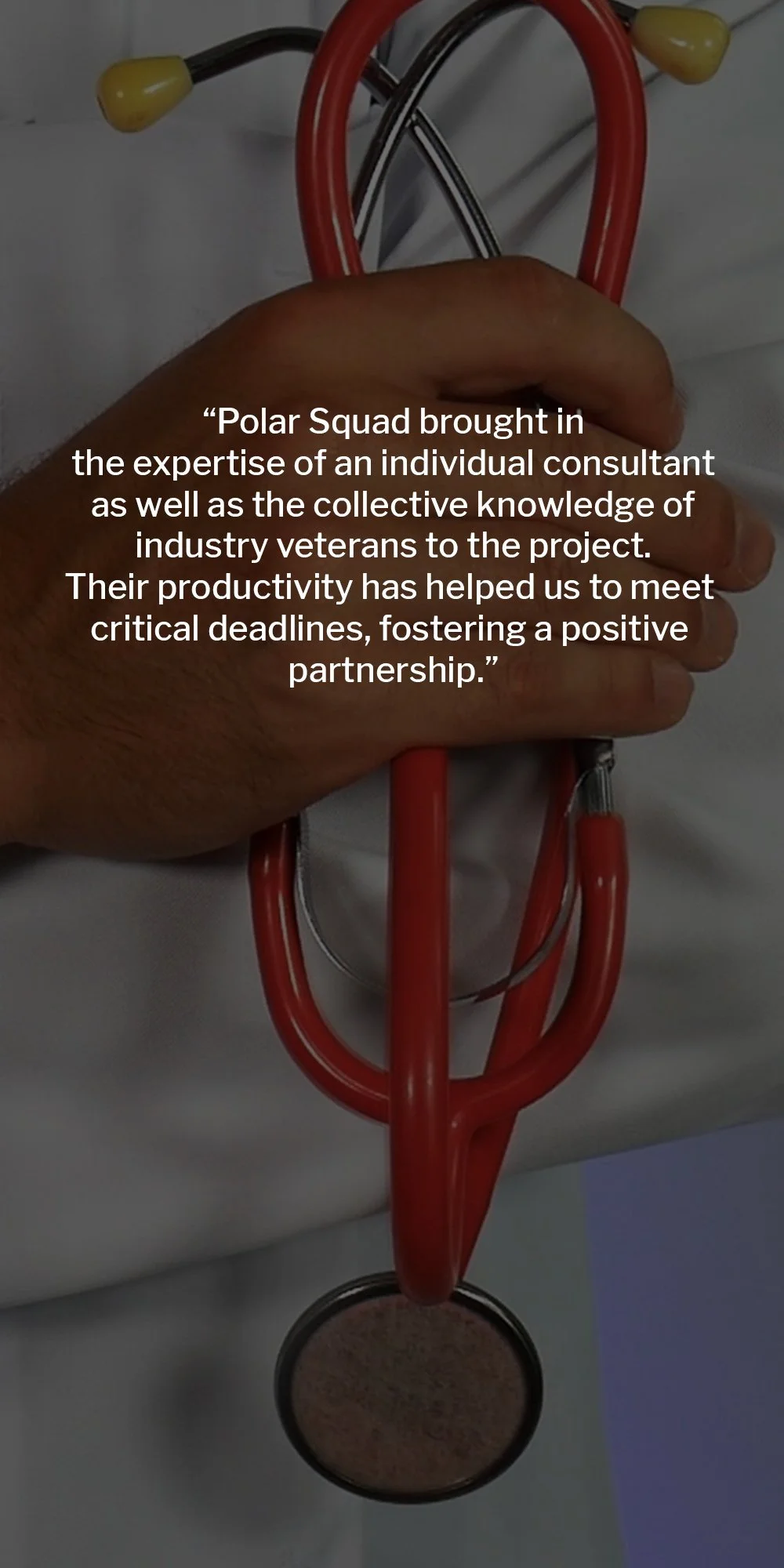 Healthcare company — Polar Squad