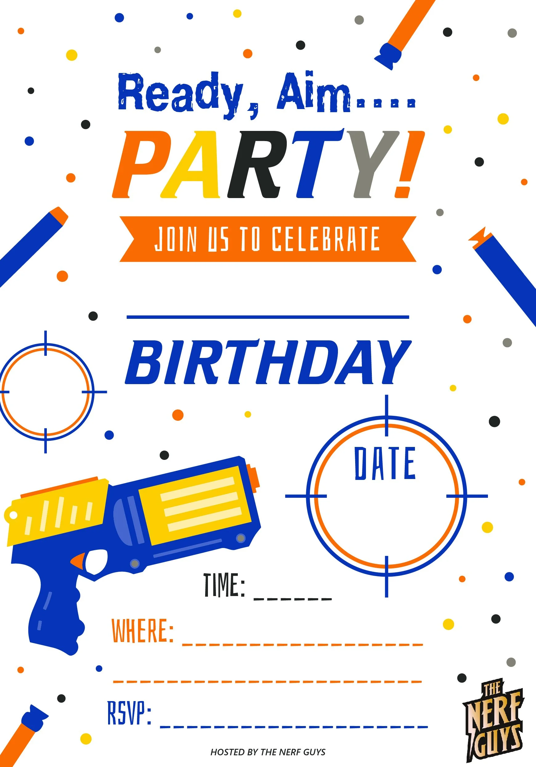 Ultimate Nerf Parties, local kids parties.